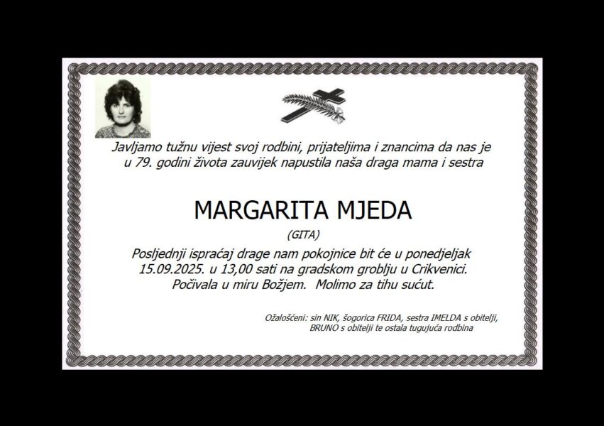 » MARGARITA MJEDA | Eko Murvica d.o.o.